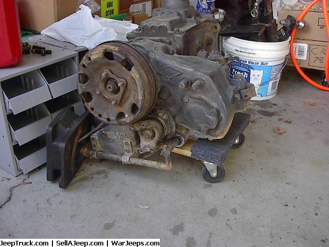 T98 Jeep 4 speed Dana 20 T-case Ramsey PTO 5