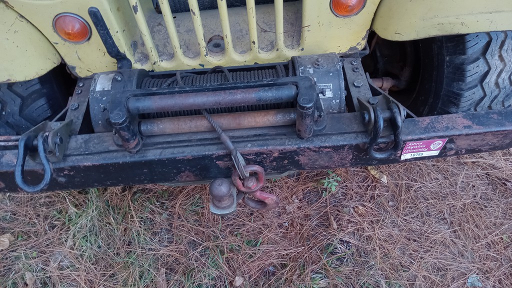 Used 1953 M38A1 Willys Jeep with Front PTO Winch 8