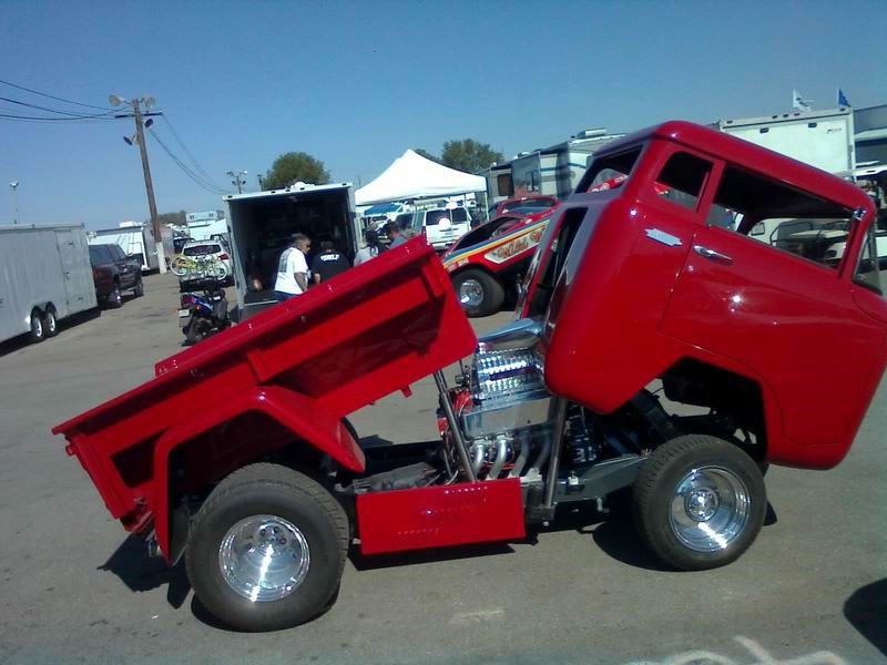 Wicked FC-150 Hot Rod Jeep and Forward Control Tow Truck 9
